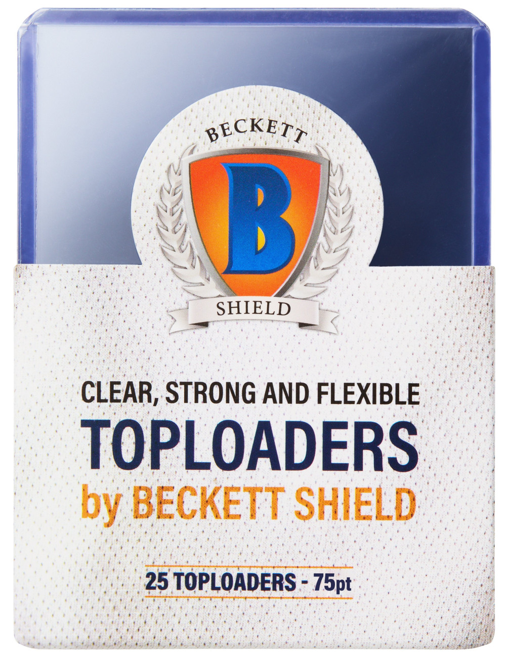 Beckett 3x4 Thick Top Loaders (75pt) 25 Count Pack - Collectors Dreams