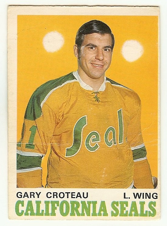 1970-71 O-Pee-Chee GARY CROTEAU Base Single - Collectors Dreams
